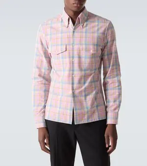 Prada Checked Cotton Shirt