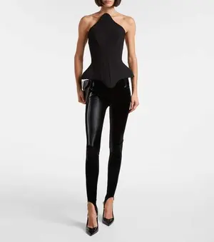 MUGLER Re/edit Corset Top
