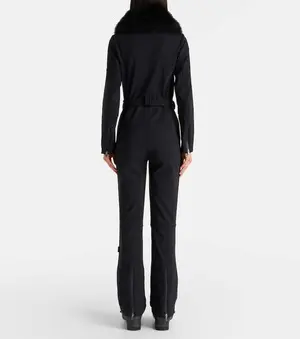 YVES SALOMON Shearling-trimmed Ski Suit