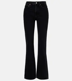 AGOLDE Leena Mid-rise Flared Jeans