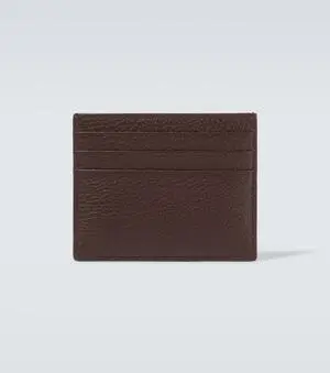 Prada Logo Leather Card Holder