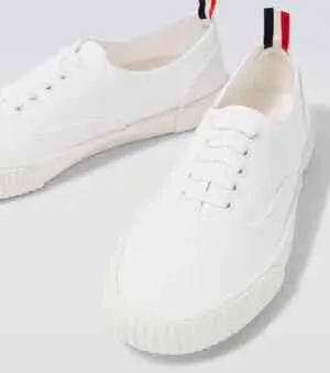 Thom Browne Heritage Canvas Sneakers