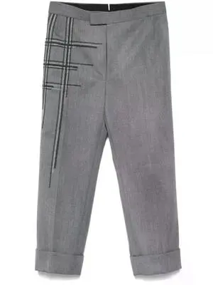 Thom Browne Slit Pants For Men