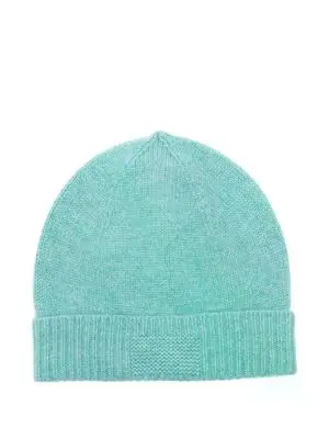 Guest In Residence Cashmere Ribbed Beanie Blue