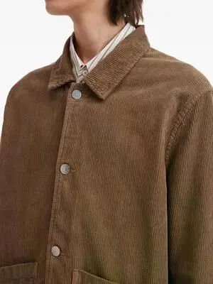 SUNFLOWER Pocket Corduroy-texture Overshirt