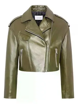 Women's Green Biker Jackets