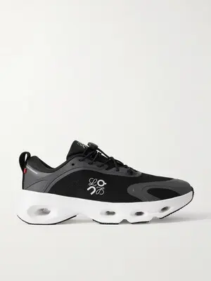 Loewe On Cloud Rubber-trimmed Sneakers - Black