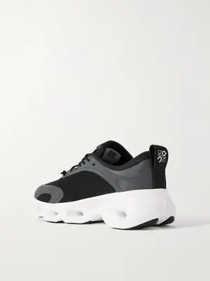 Loewe On Cloud Rubber-trimmed Sneakers - Black
