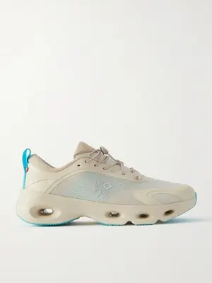 Loewe On Cloud Rubber-trimmed Sneakers - Neutrals