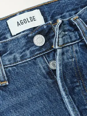 AGOLDE Arc Long High-rise Wide-leg Jeans