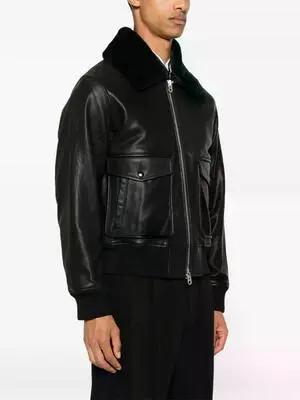 FURSAC Leather Jacket - Black