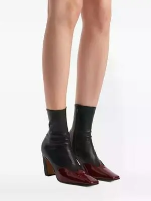 Khaite Nevada Ankle Boots - Black