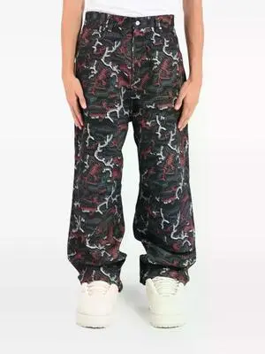 PDF Leggenda Patterned Trousers
