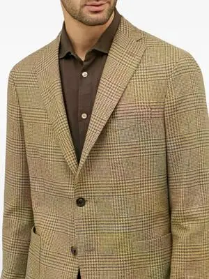 Boglioli Check-pattern Two-button Blazer