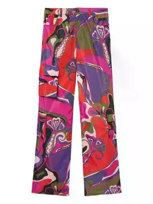 Emilio Pucci Ankle Length Bottoms For Women