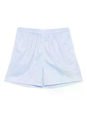 BLUE SKY INN Logo Print Soccer Shorts - Blue