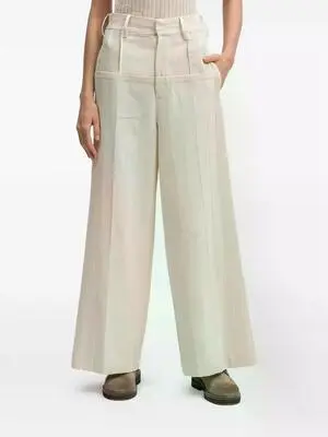 UMA WANG Striped Trousers