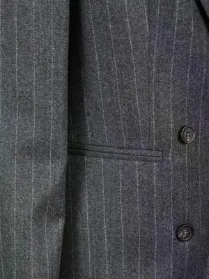 Peserico Pinstripe Double-breasted Jacket