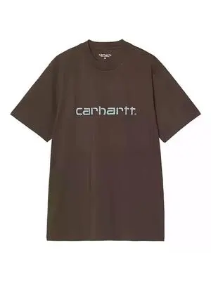 Carhartt Work In Progress Script Short-sleeve T-shirt - Brown
