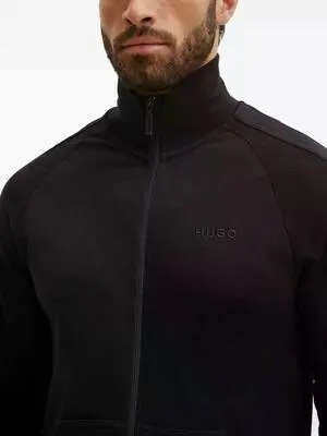 Hugo Logo Zip Sweater