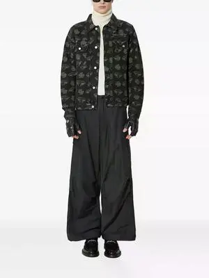 BILLIONAIRE BOYS CLUB Diamonds & Dollars-pattern Jacket