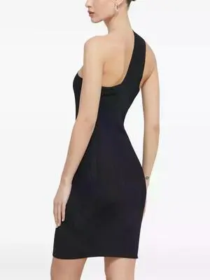 IRO PARIS Tuzal One-shoulder Ribbed Mini Dress