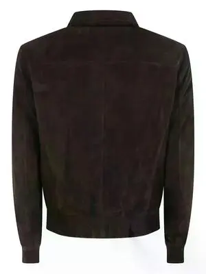 STEWART Zipped Jacket - Brown
