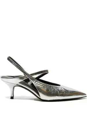 GUGLIELMO ROTTA 55mm Arven Scratch Slingback Pumps
