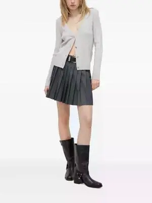 IRO PARIS Devora Ribbed Button-up Cardigan