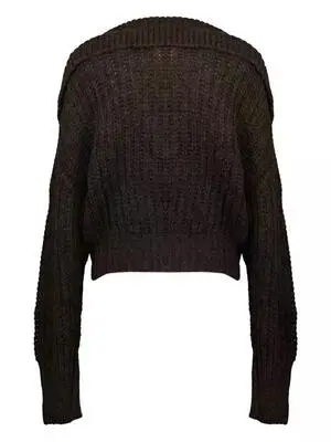 IRO PARIS Zip High-neck Sweater