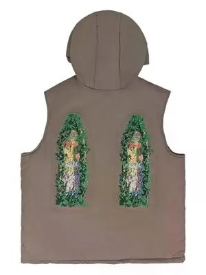 WHO DECIDES WAR BY EV BRAVADO Graphic-print Gilet
