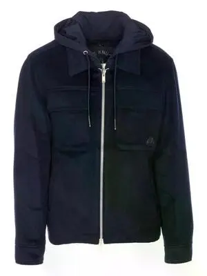 Moose Knuckles Snowdon Double-zip Hooded Jacket - Blue