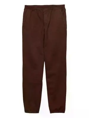 Prada Drawstring Hem Cotton Trousers