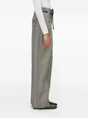 3.1 Phillip Lim Plaid Drawstring Trousers