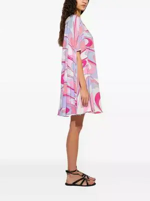 Emilio Pucci Printed Silk Kaftan