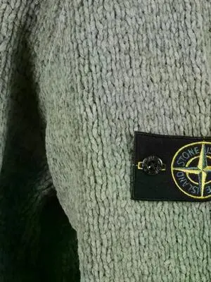 Stone Island Zip-up Knit Cardigan