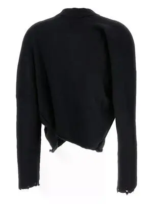 Junya Watanabe Mohair-wool V-neck Cardigan