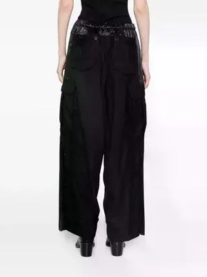 Junya Watanabe Pleated-panel Cargo Trousers