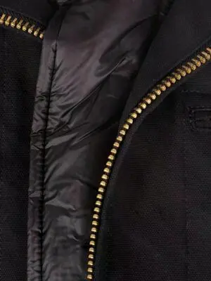 Sacai Corduroy-collar Logo-patch Jacket