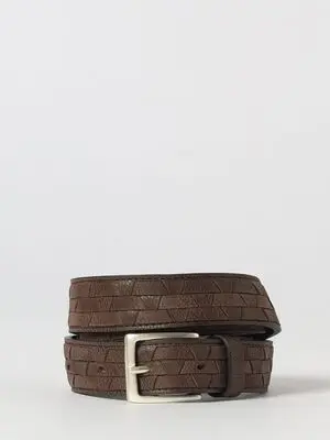 ORTIGNI Leather Belt - Dark