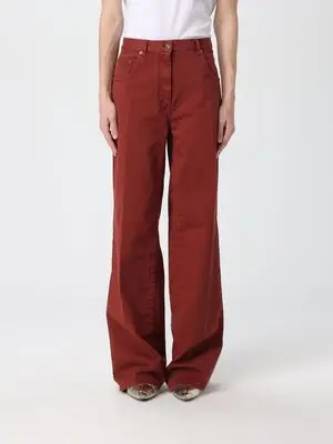 N° 21 Wide Leg Trousers - Brown