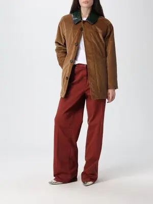 N° 21 Wide Leg Trousers - Brown