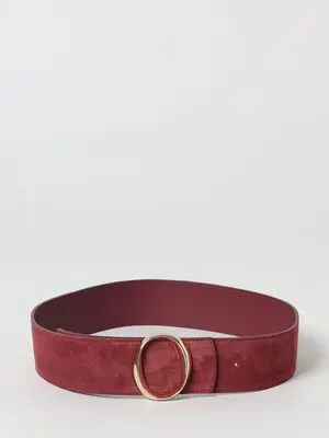 ORTIGNI Leather Belt - Red