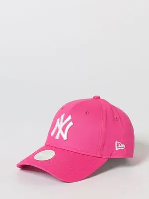 New Era Embroidered Cap - Fuchsia
