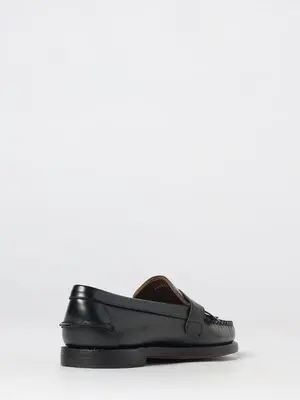 SEBAGO Brushed Leather Fringe Monk Strap Shoes
