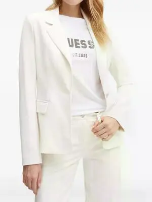 GUESS Single-Breasted Buttoned Blazer