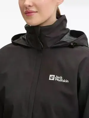 JACK WOLFSKIN Trailtime 2l Logo Hooded Jacket