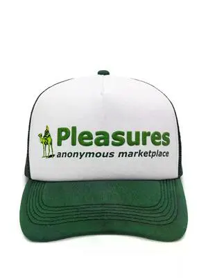 PLEASURES Exchange Baseball Cap - Green