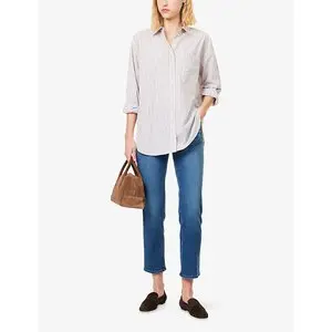 FRAME Le Sleek Straight-leg Stretch Jeans