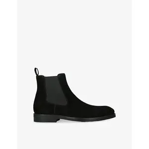 Magnanni Kliff Suede Chelsea Boots - Black